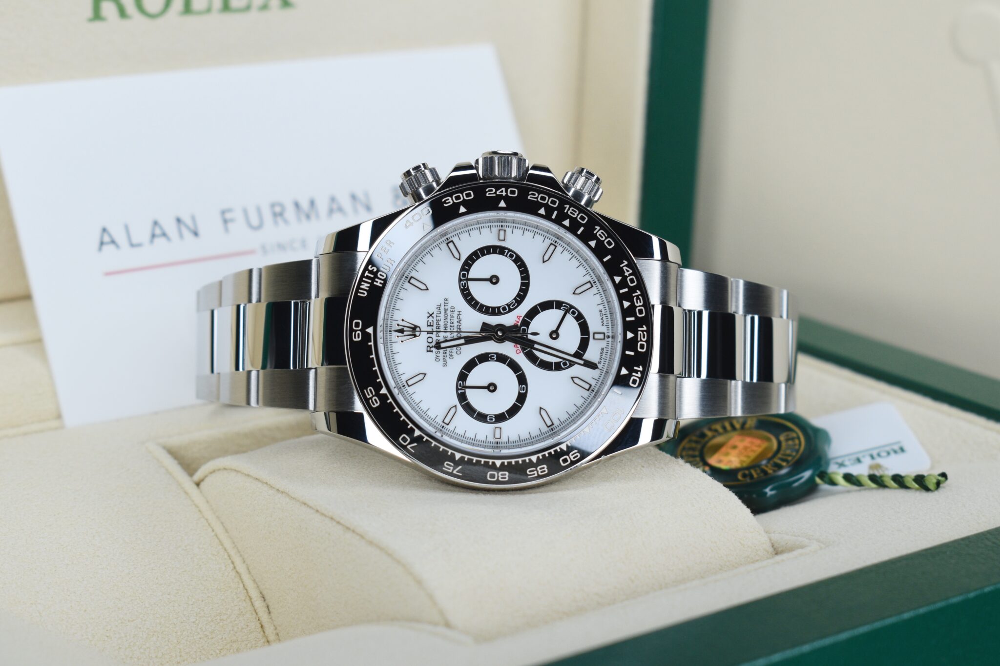 Rolex Daytona "Panda" (Ref. 126500LN-0001) - Alan Furman & Co